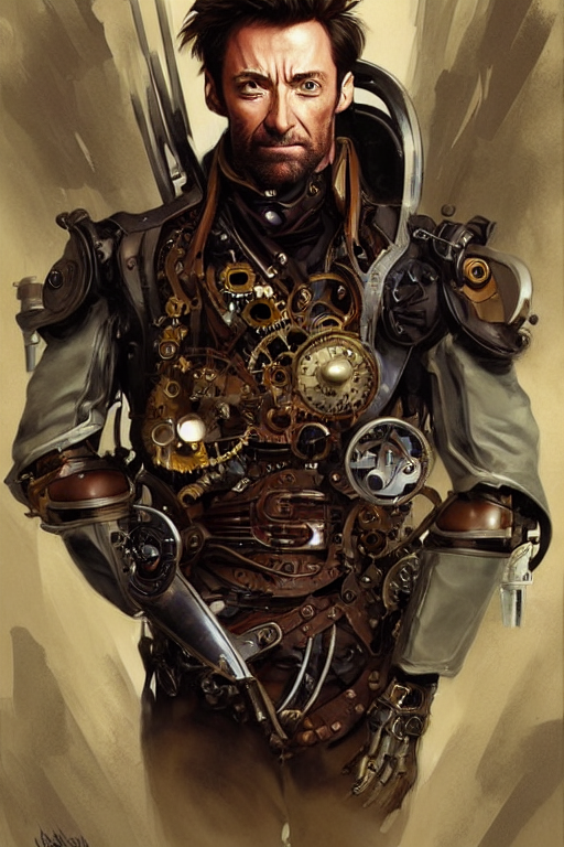 Steampunk Cyborg