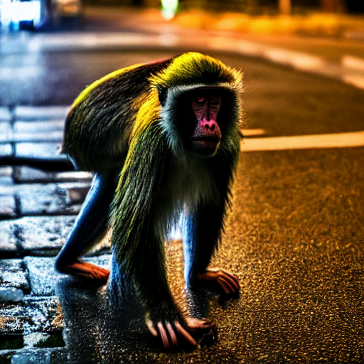 Mandrill Wallpaper