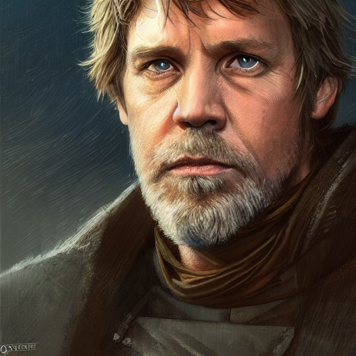Old Luke Skywalker Beard