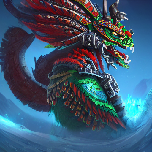 Aztec God Quetzalcoatl Drawings