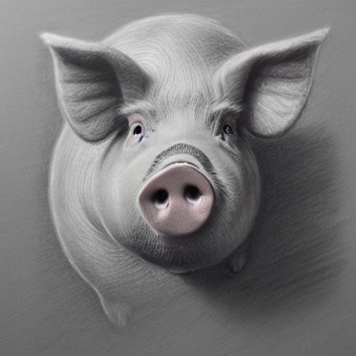 How To Draw A Pig Face Realistic