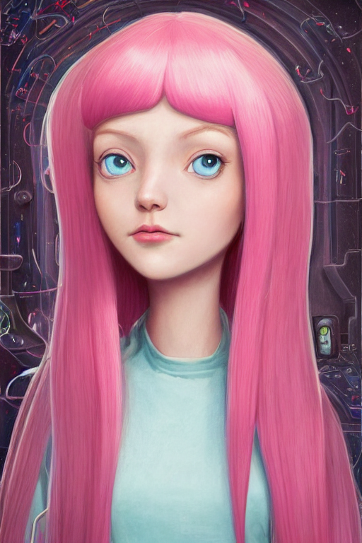 Adventure Time Princess Hair