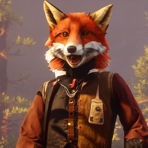 Fox Video Game Character
