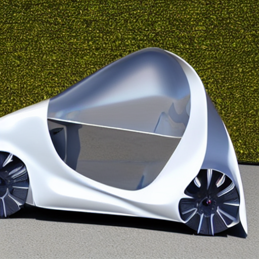 prompthunt: 3d printed car, parametric design