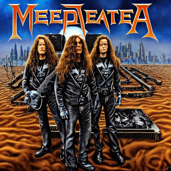 Megadeth Album Covers In Order