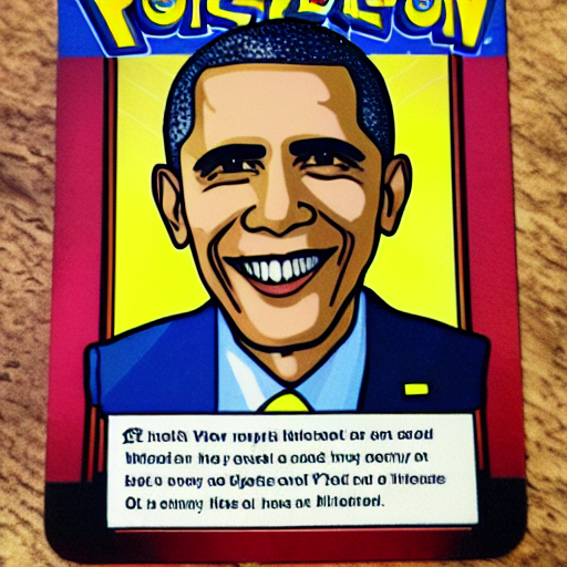 Obama Pokemon Cards