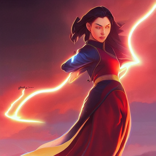 Avatar The Last Airbender Azula Lightning