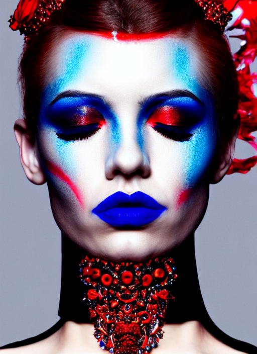 High Fashion Model Makeup
