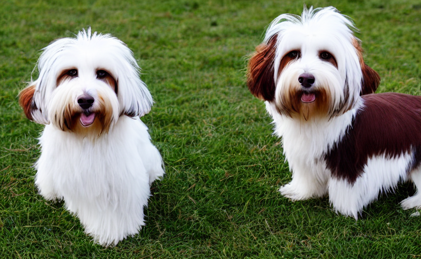 Brown And White Havanese