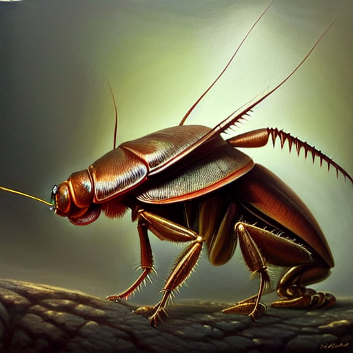 Cockroach Sculpture