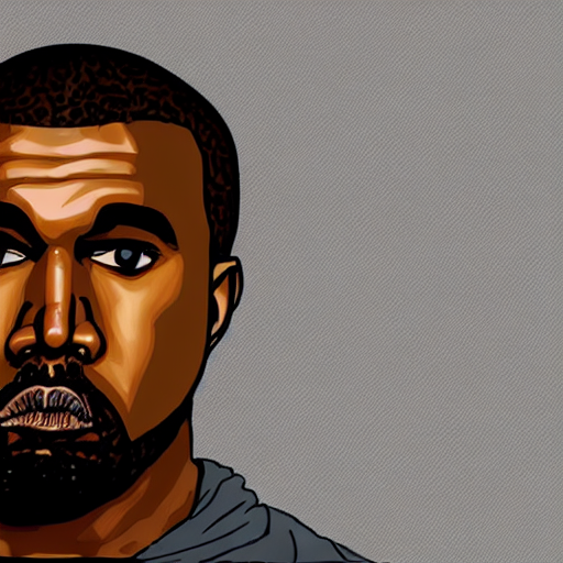 prompthunt: kanye west drawn in the style of demon slayer