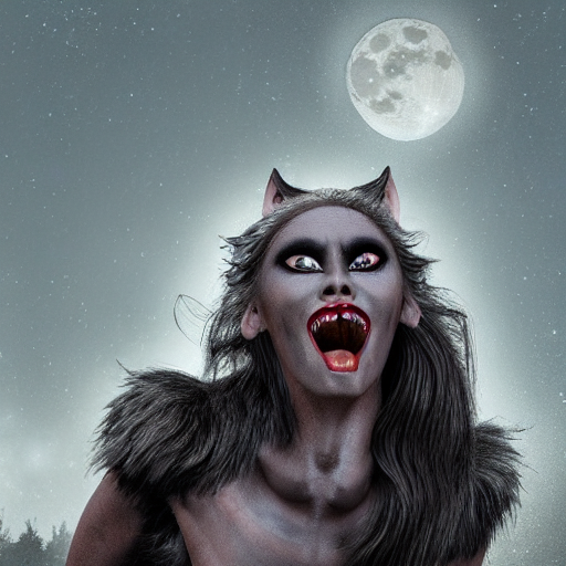 Werewolf Girl Transformation