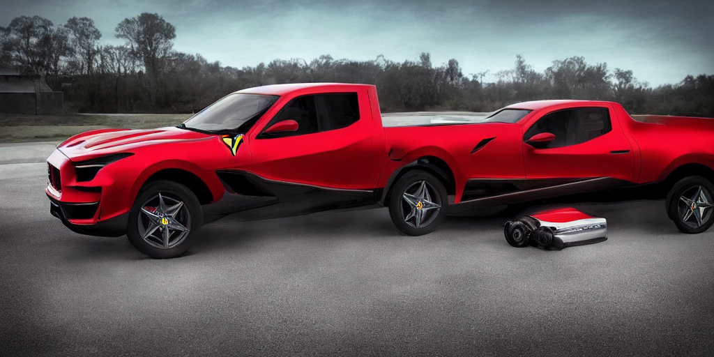 Ferrari Pickup Truck