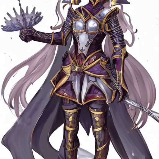 Anime Girl In Armor