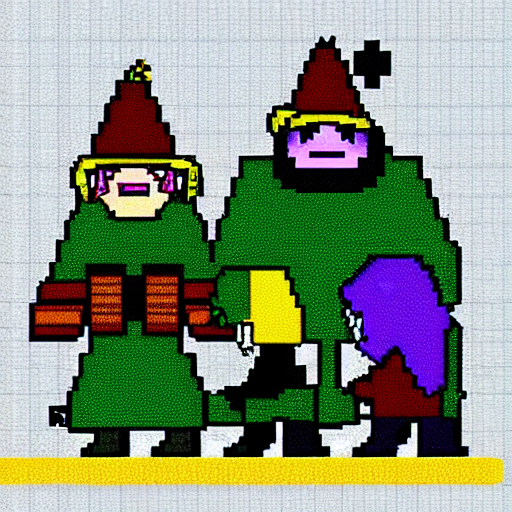 prompthunt: ralsei, kris and susie from deltarune walking friendly ...
