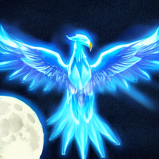 Blue Phoenix Bird Pictures
