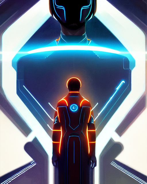 Tron Concept Art Character