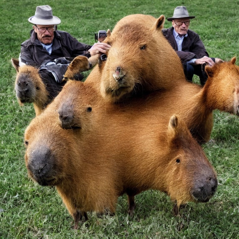 Albino Capybara