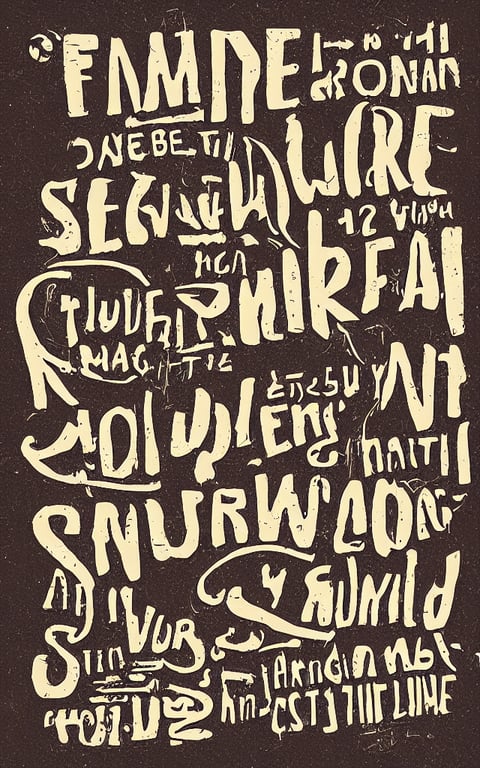 Typography Event Poster
