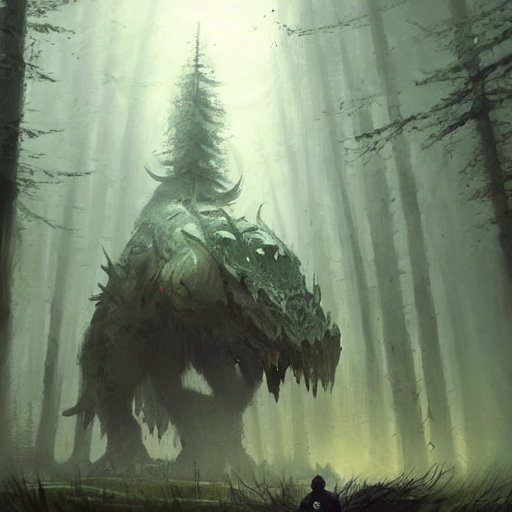 Giant Creatures Art