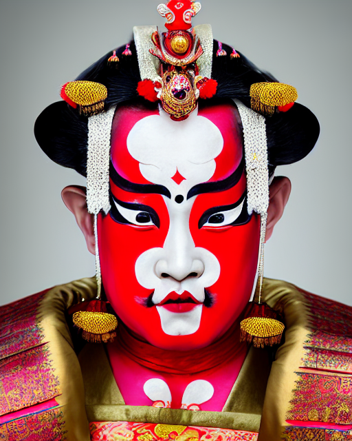 Chinese Opera Makeup