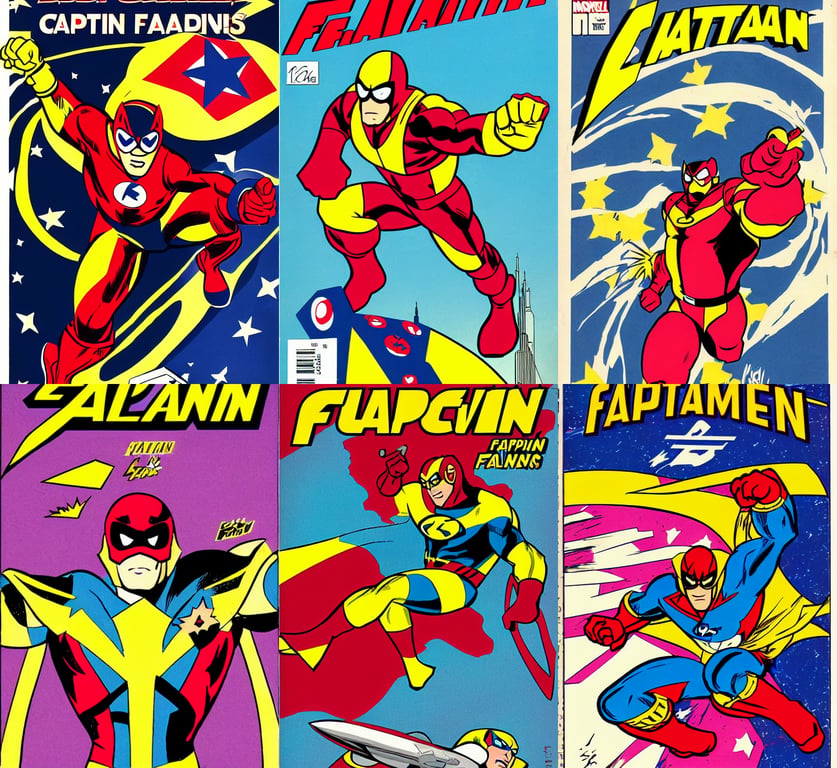 Captain Falcon Comic Book