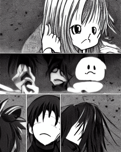 Sad Anime Face Crying