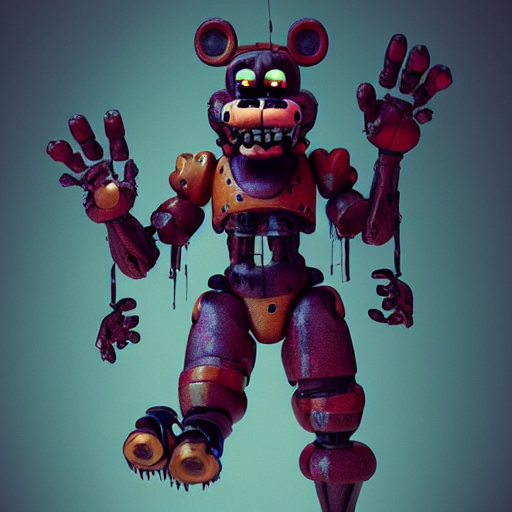 prompthunt: horror animatronic from fnaf, by wlop, 8 k, super detailed ...