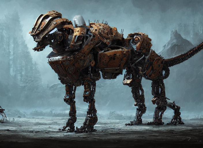 Cool Robot Animal Drawings