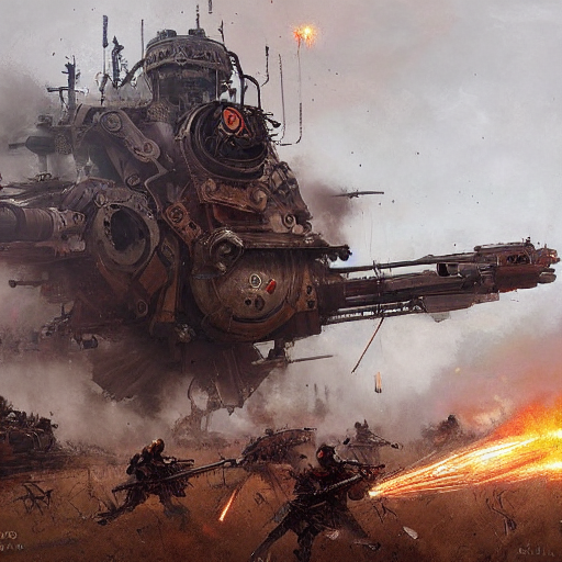 Steampunk War Machines