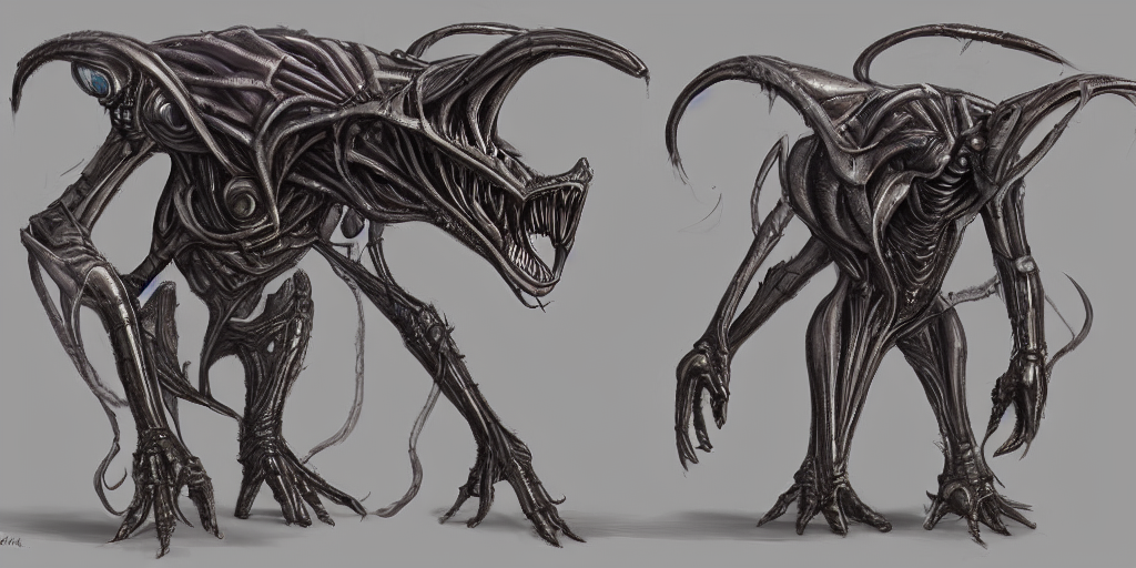 Alien Creature Concept Art