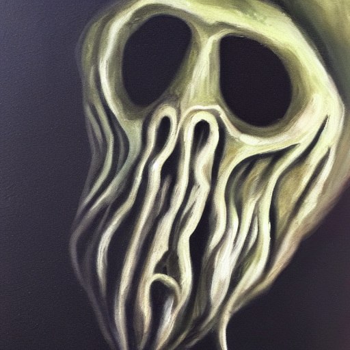 prompthunt: A portrait of Davy Jones, dark colors, oil painting