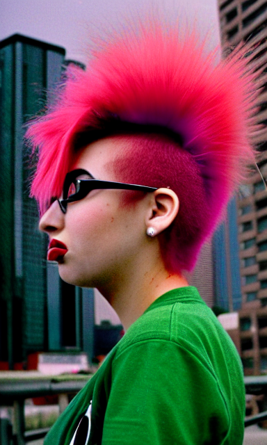 Punk Mohawk For Women