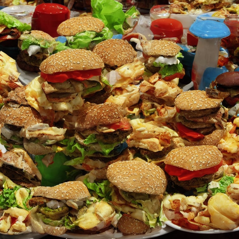 prompthunt: krabby patty hd photograph