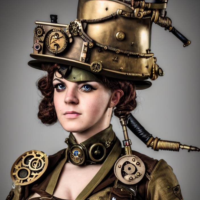Steampunk Soldier Cosplay