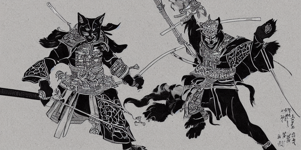 Rising Sun Samurai Art