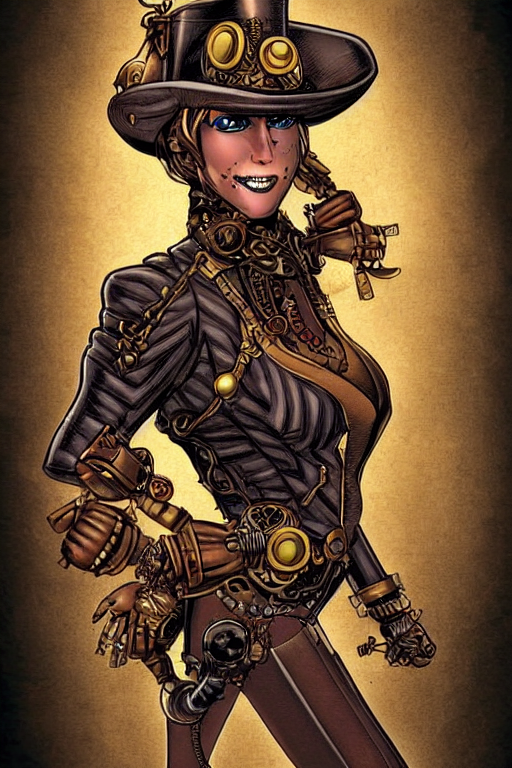 Steampunk Superhero