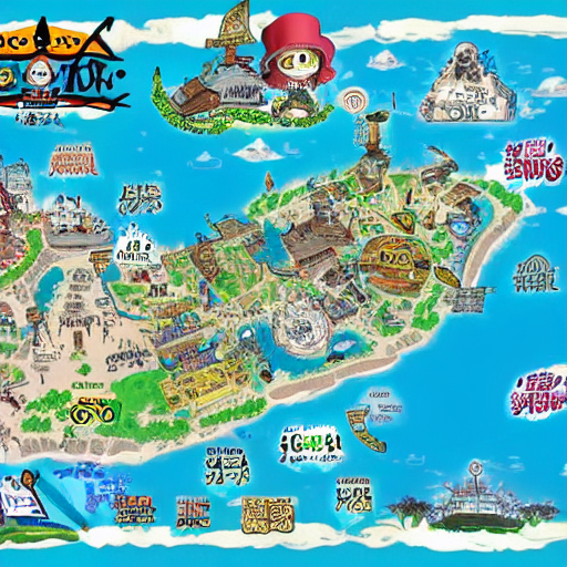 One Piece Map