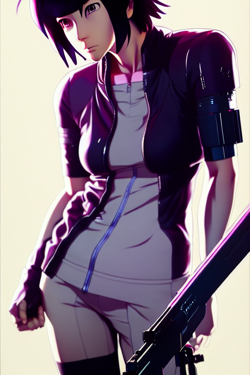 Major Motoko Kusanagi Full Body
