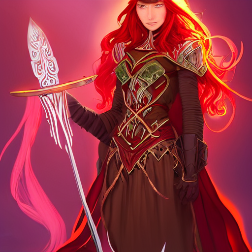 Female Elven Cleric Female Elven Cleric