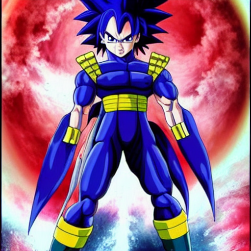 Vegeta And Sasuke Fusion