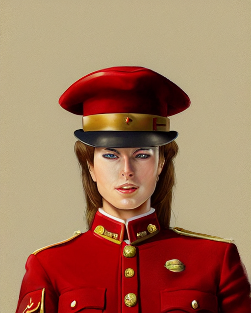 Female Canadian Mountie