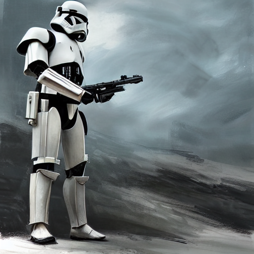 Stormtroopers In Battle Art