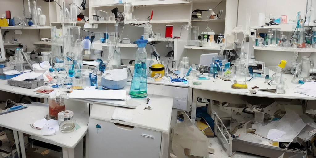 Broken Lab Equipment