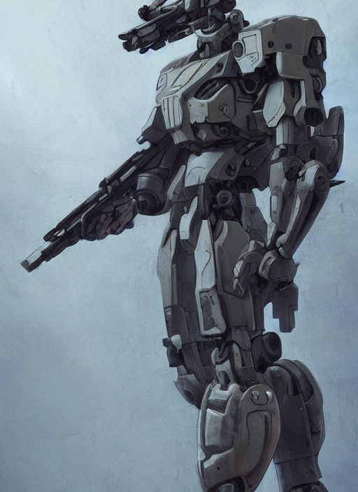 Robot Soldier Concept Art