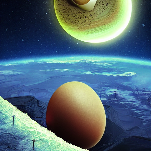 Egg Yolk Solar System
