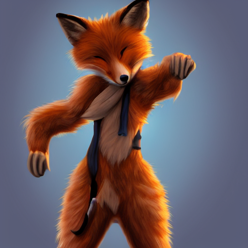 Anthro Fox