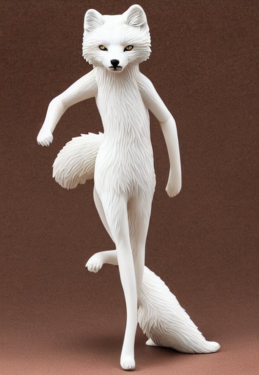 Anthro Arctic Fox