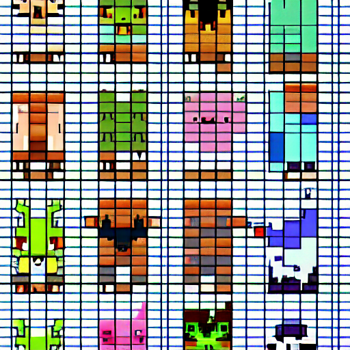 Minecraft Pixel Art Templates Pokemon Sprites