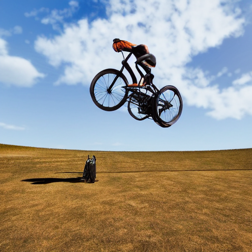 Flying Air Bike